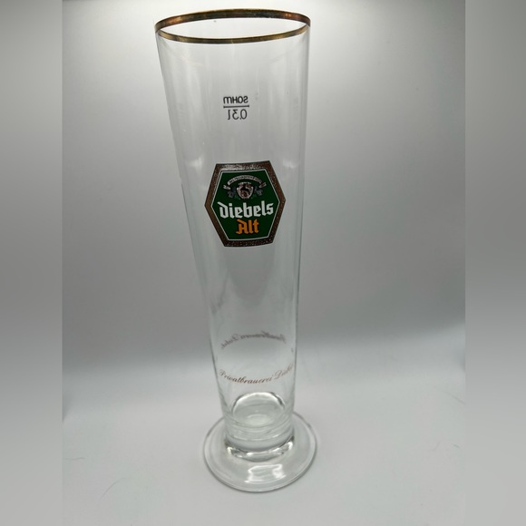 Diebels | Dining | Vintage 98s Diebels Premium Beer Tapered Pilsner ...